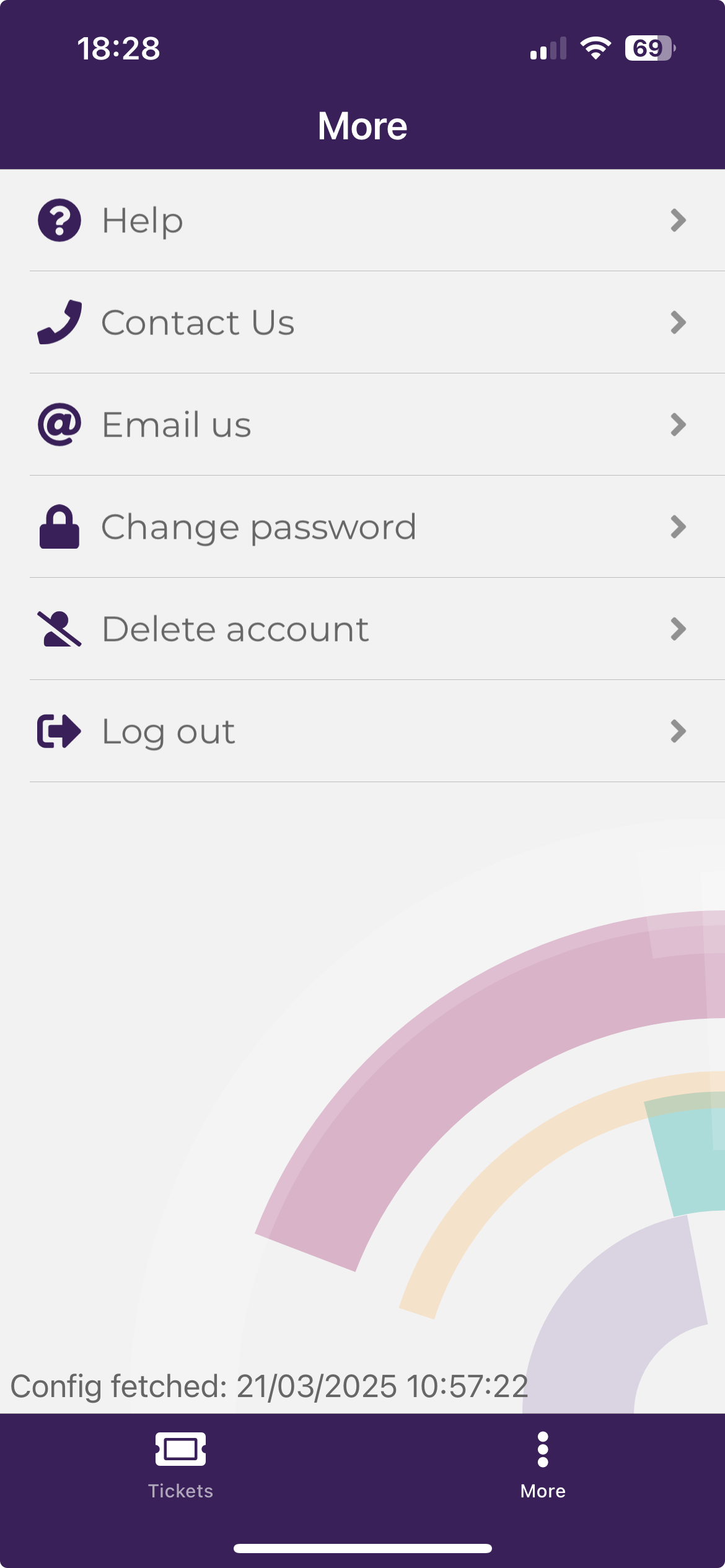 Resetting your mobile app password – Help Centre for LOGiC