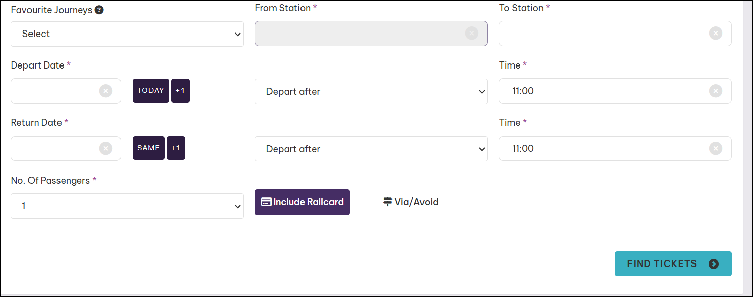 How to add a Railcard – Help Centre for LOGiC