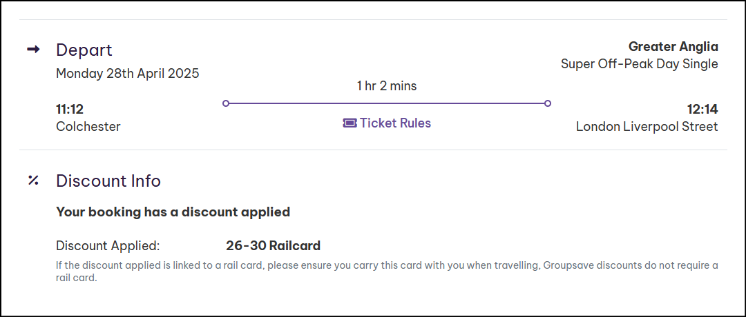 How to add a Railcard – Help Centre for LOGiC