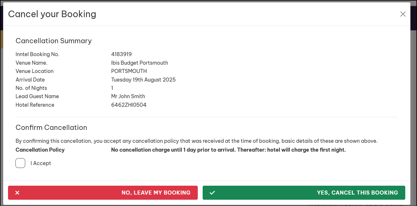 How do I cancel my hotel booking? – Help Centre for LOGiC